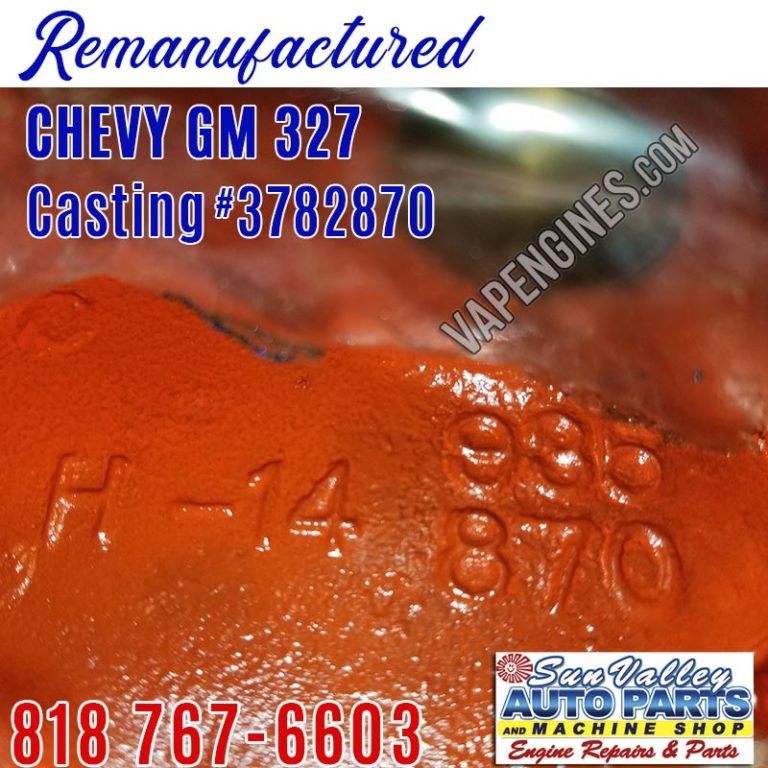 Remanufactured GM Chevy 327 Engine for Sale - 3782870